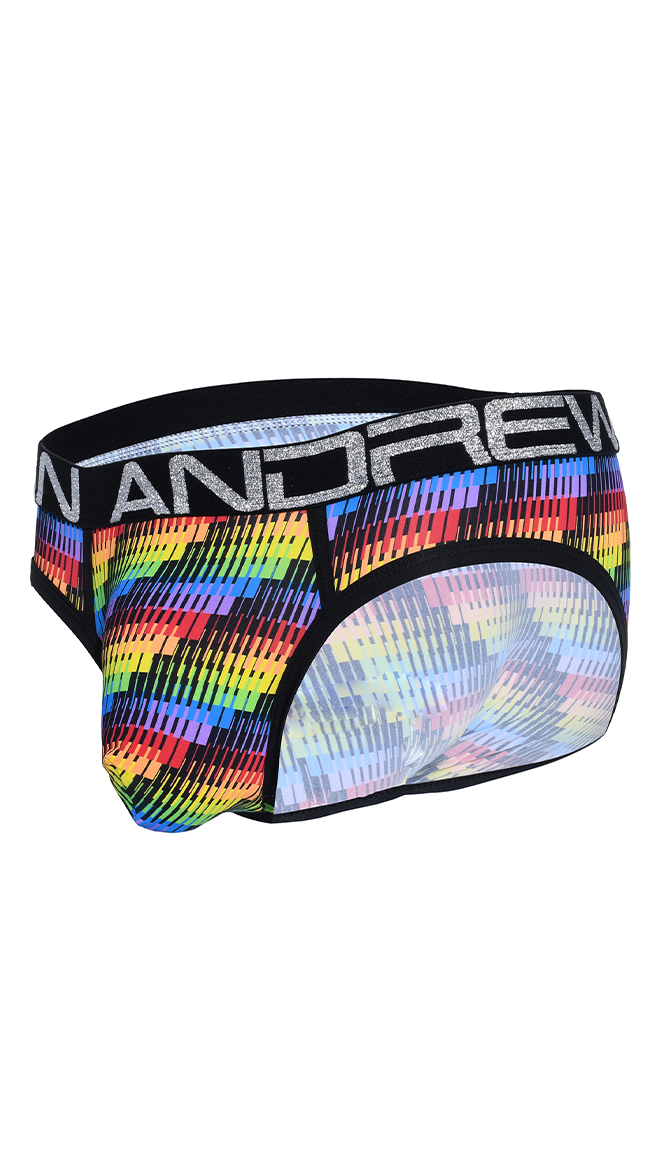Men's Disco Pride Brief, Men's Rainbow Brief - Yandy.com