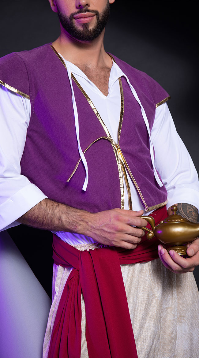 Men's Arabian Folk Hero Costume, men's arabian prince costume - Yandy.com