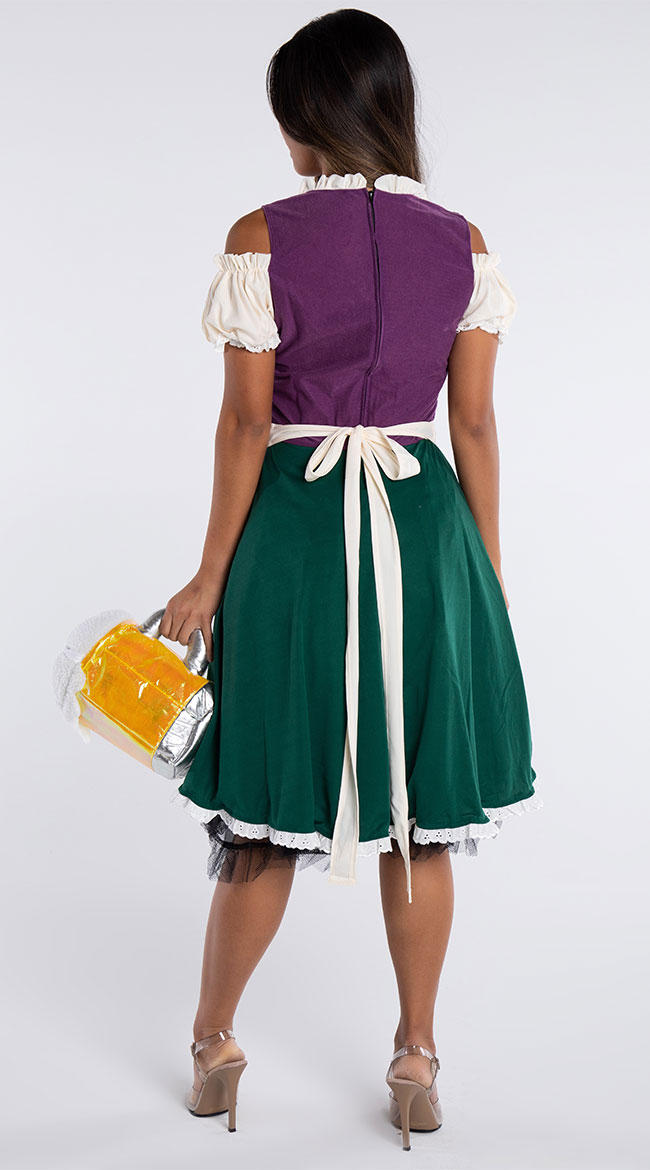 Bavarian Beer Maid Costume, green beer girl costume - Yandy.com