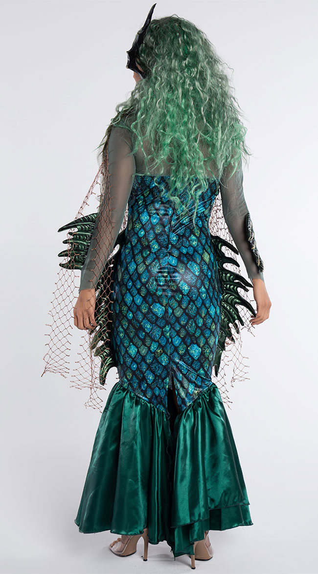 Dark Sea Siren Costume, Sexy Sea Creature Costume - Yandy.com
