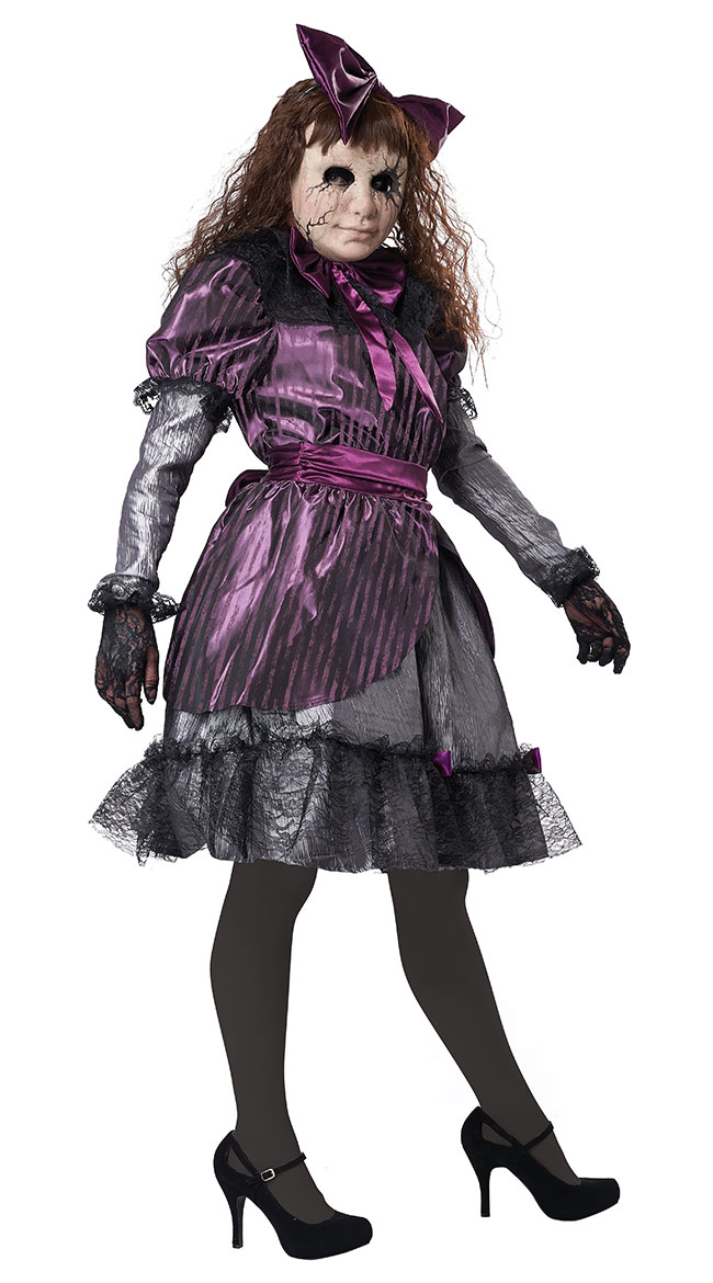 Doll Of The Damned Costume, Scary Doll Costume - Yandy.com