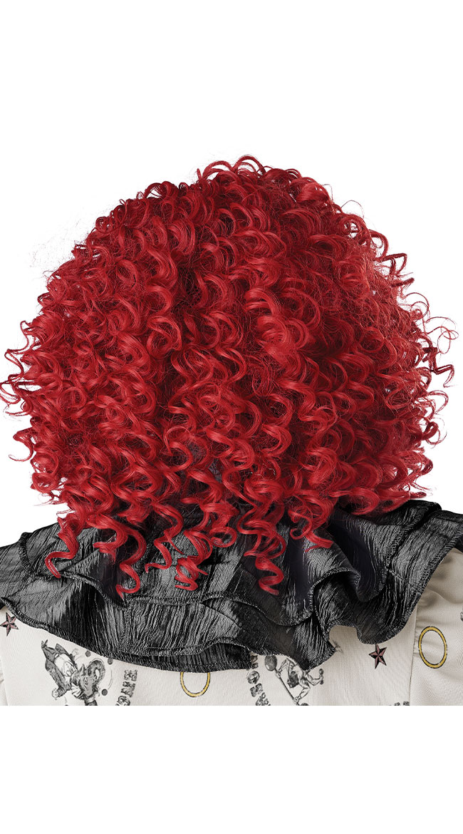 Red Corkscrew Curls Clown Wig, Circus Costume Accessory - Yandy.com