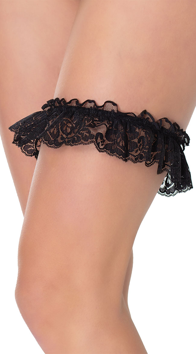 Ruffled Lace Leg Garter Sexy Bridal Accessories