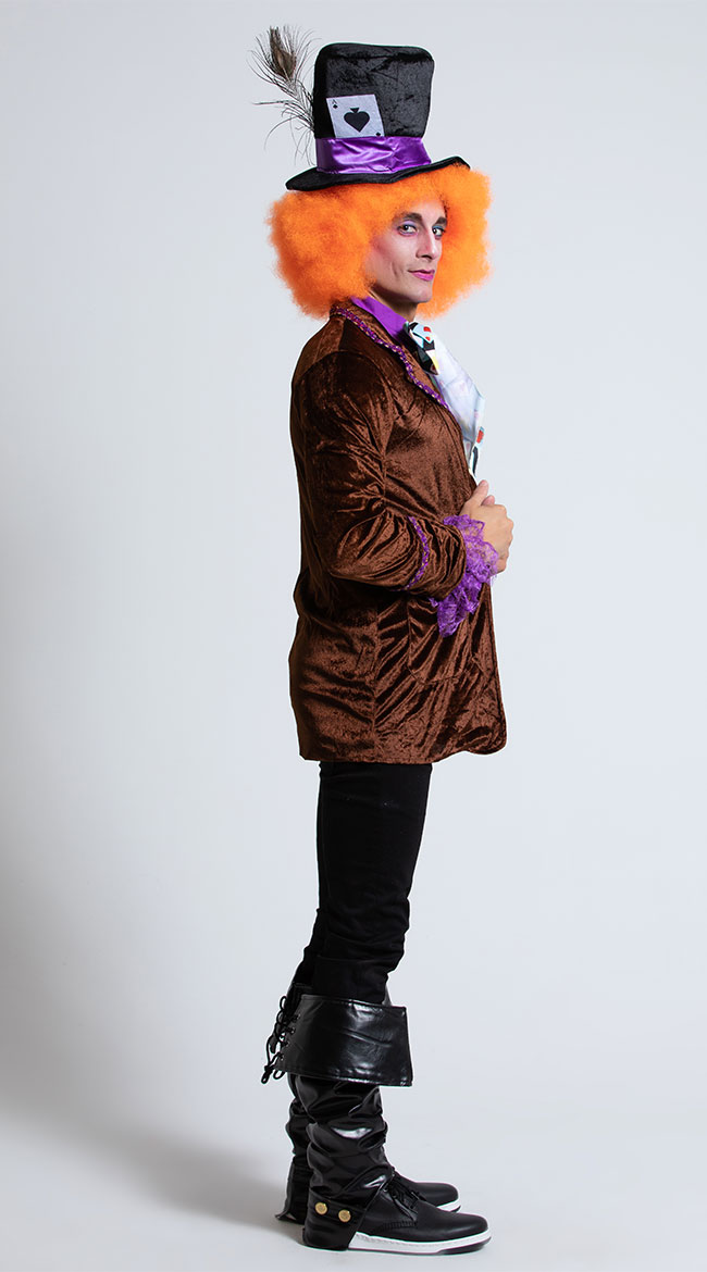 Men's Hatter Madness Costume, men's mad hatter costume, men's hatter ...