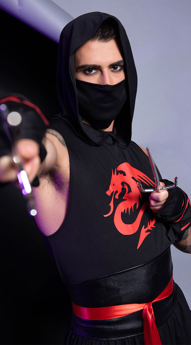 Men's Yes Master Cosume, Men's Ninja Costume - Yandy.com