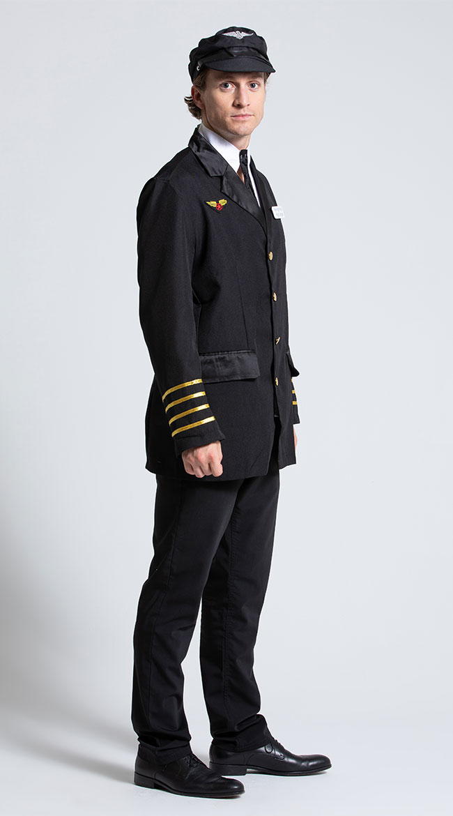 Men's Pilot Captain Costume, Pilot Captain Costume - Yandy.com