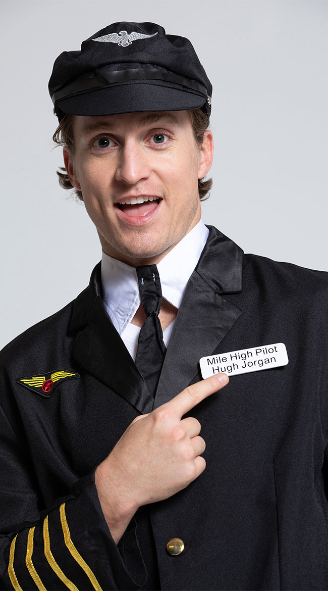 Men's Pilot Captain Costume, Pilot Captain Costume - Yandy.com