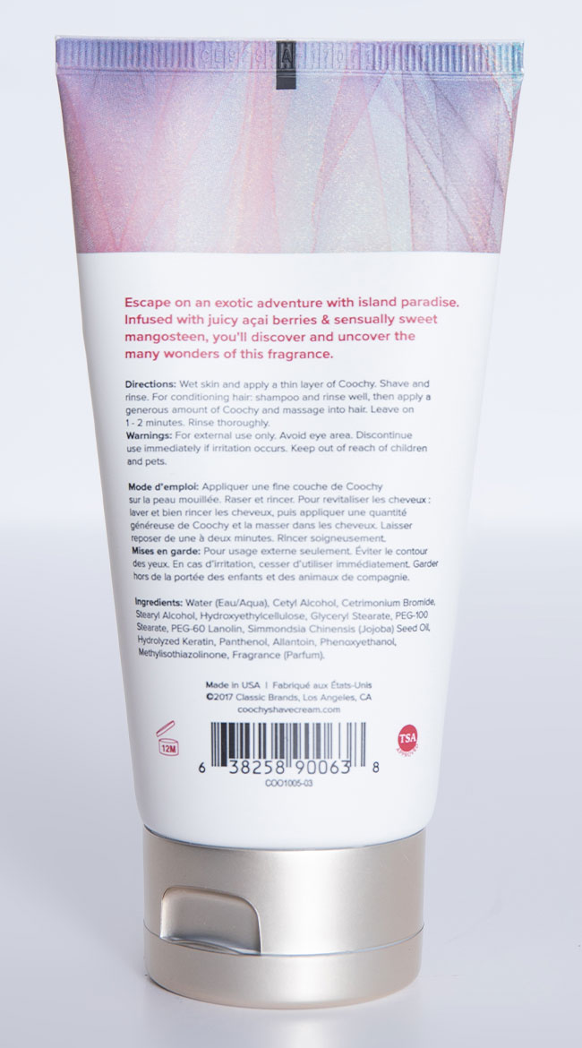 Coochy Island Paradise Shave Cream, Coochy Shave Cream - Yandy.com