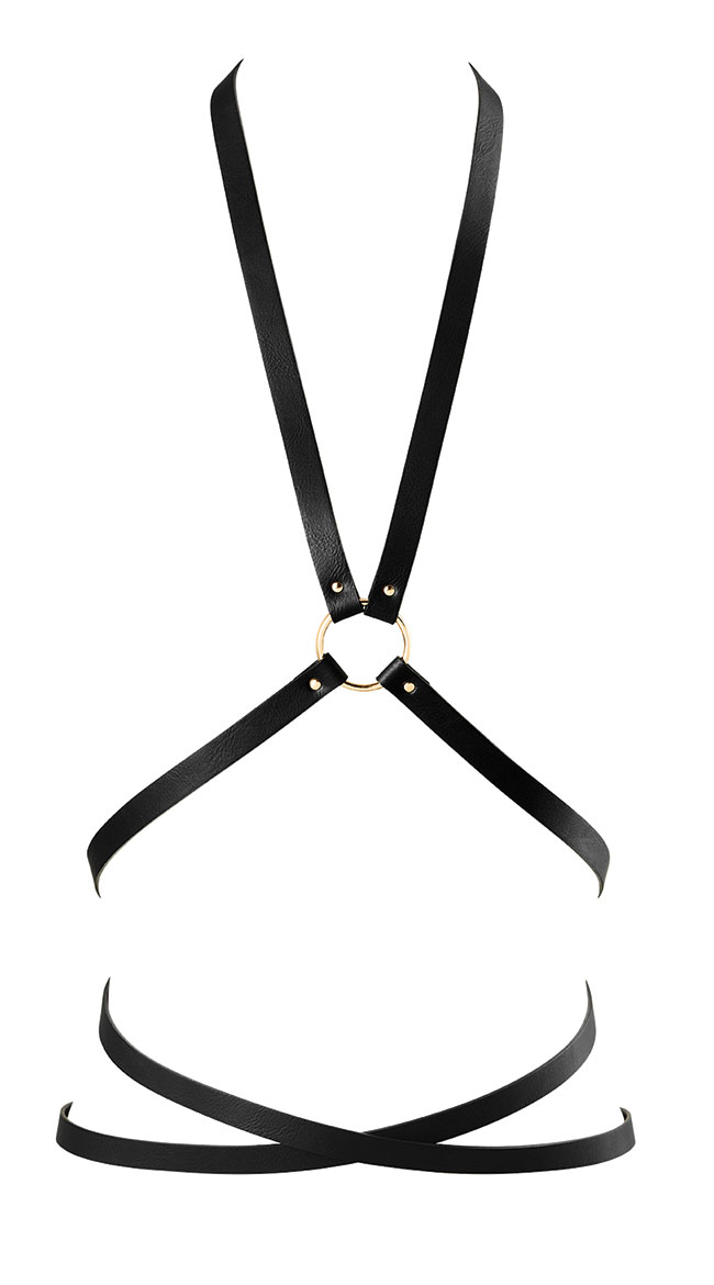 Black Multi Way Body Harness, Black Body Harness - Yandy.com