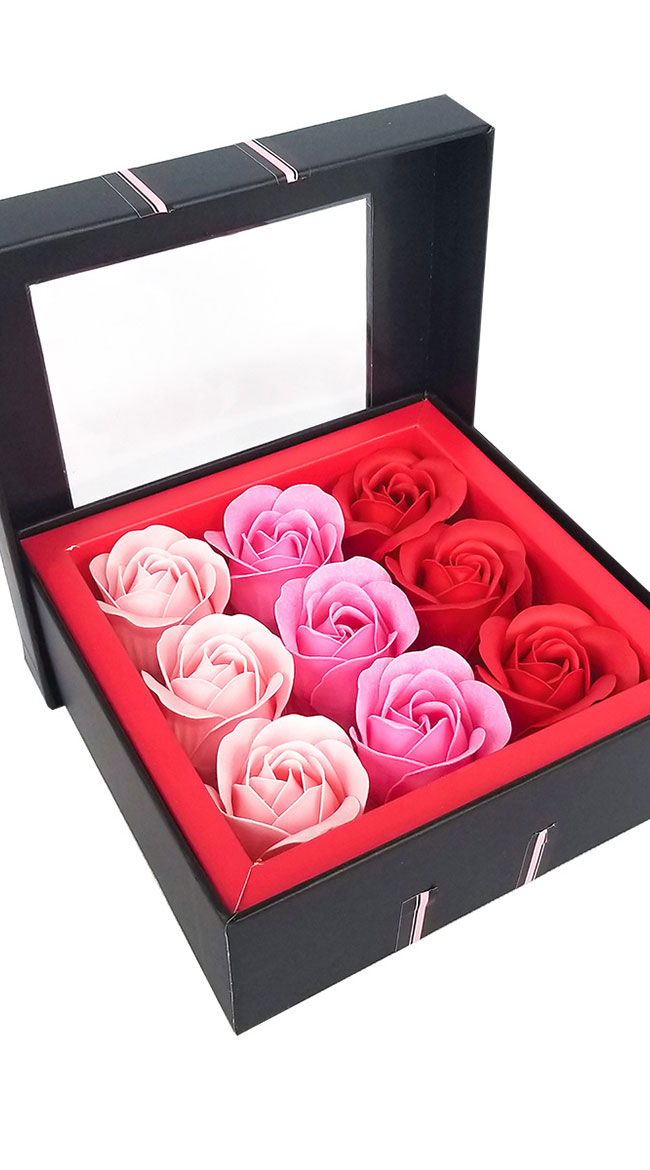 Rose Petals Soap Gift Set, Women's Bath Products - Yandy.com
