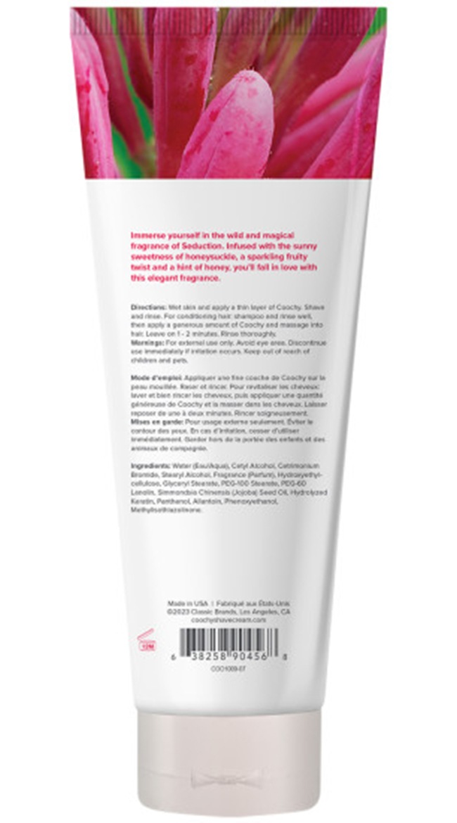 7.2oz Coochy Floral Shave Cream, Floral Shaving Cream - Yandy.com