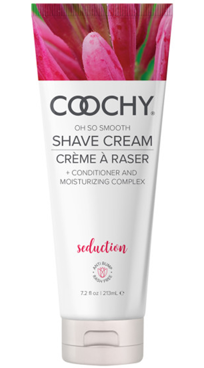 7.2oz Coochy Floral Shave Cream, Floral Shaving Cream - Yandy.com