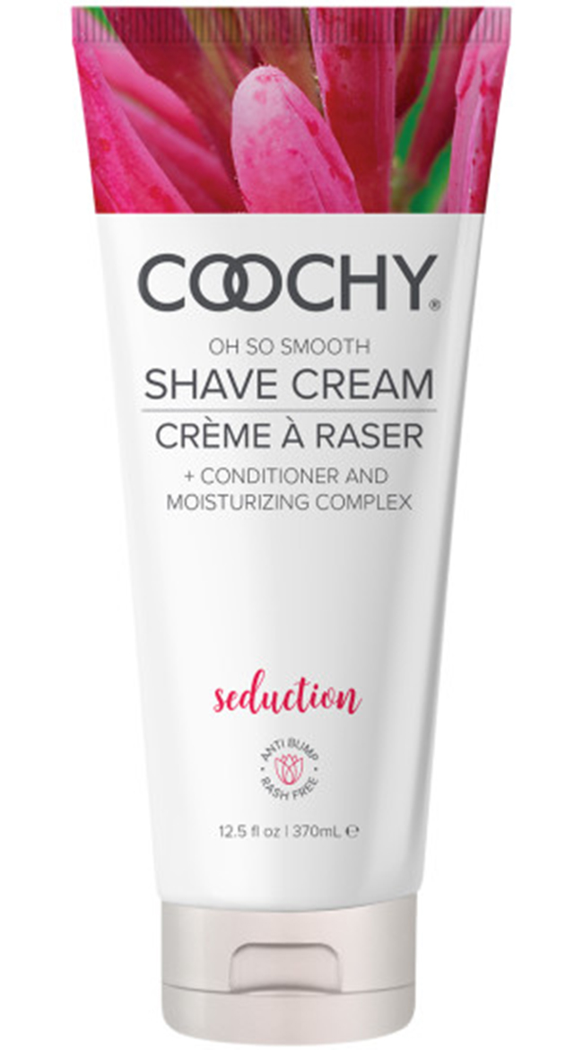 12.5oz Coochy Floral Shave Cream, Floral Shaving Cream - Yandy.com