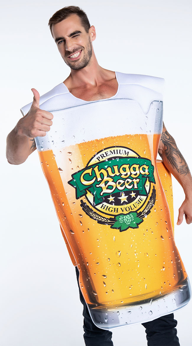 Men's Chugga Beer Costume, Men's Beer Costume - Yandy.com