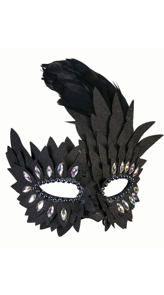 Bird Jewel Masquerade Mask, Costume Masks - Yandy.com