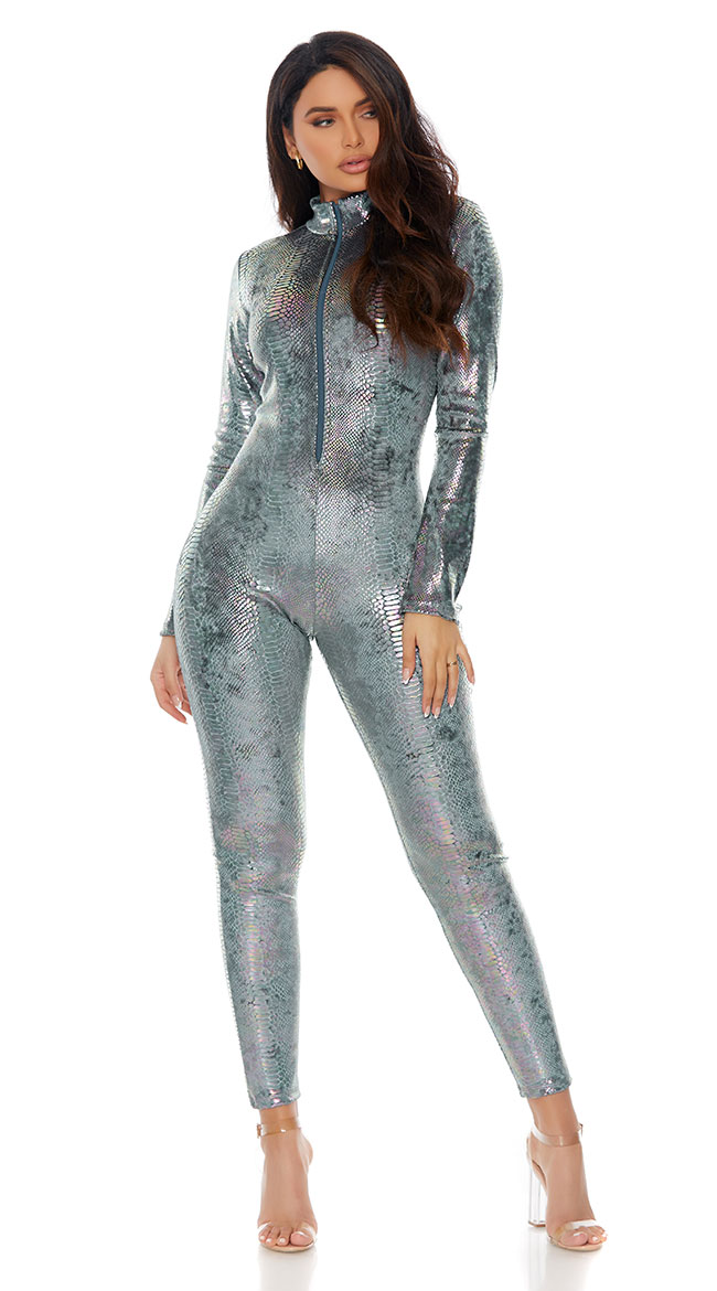 Raging Reptile Zip Catsuit, Sexy Costume - Yandy.com