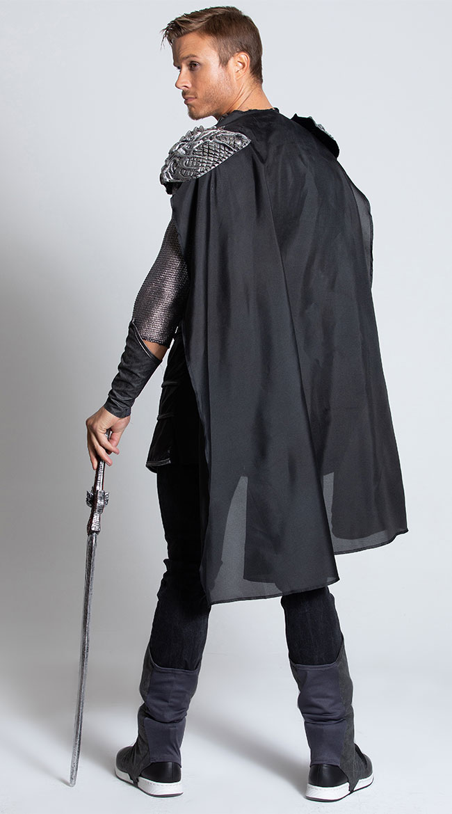 Men's Dark Medieval Knight Costume, Men's Knight Costume, Men's ...