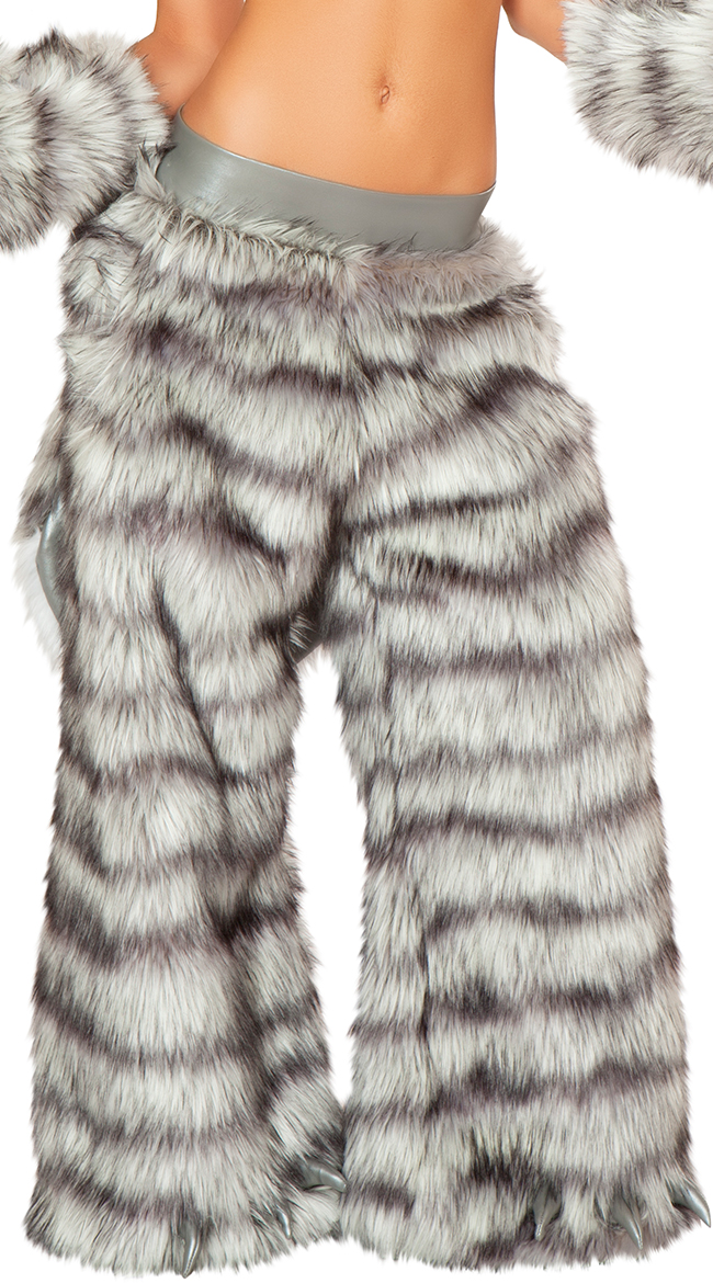 Wolf Pants, Wolf Costume Pants, Faux fur Wolf Pants