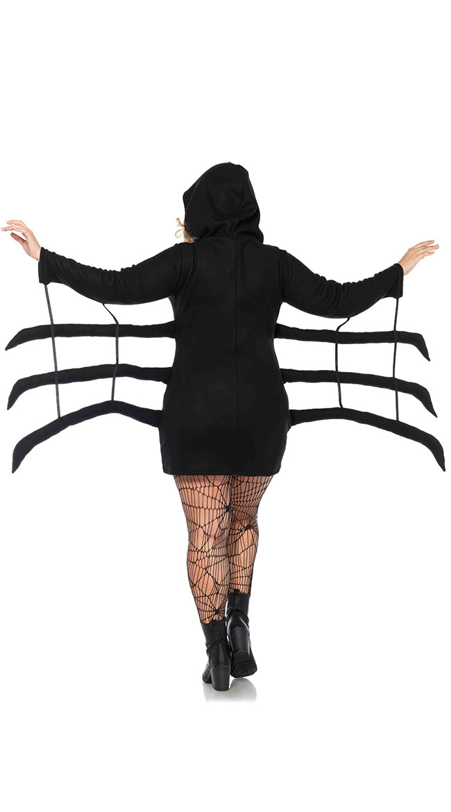 Plus Size Cozy Spider Costume, Plus Size Spider Dress Costume, Plus ...