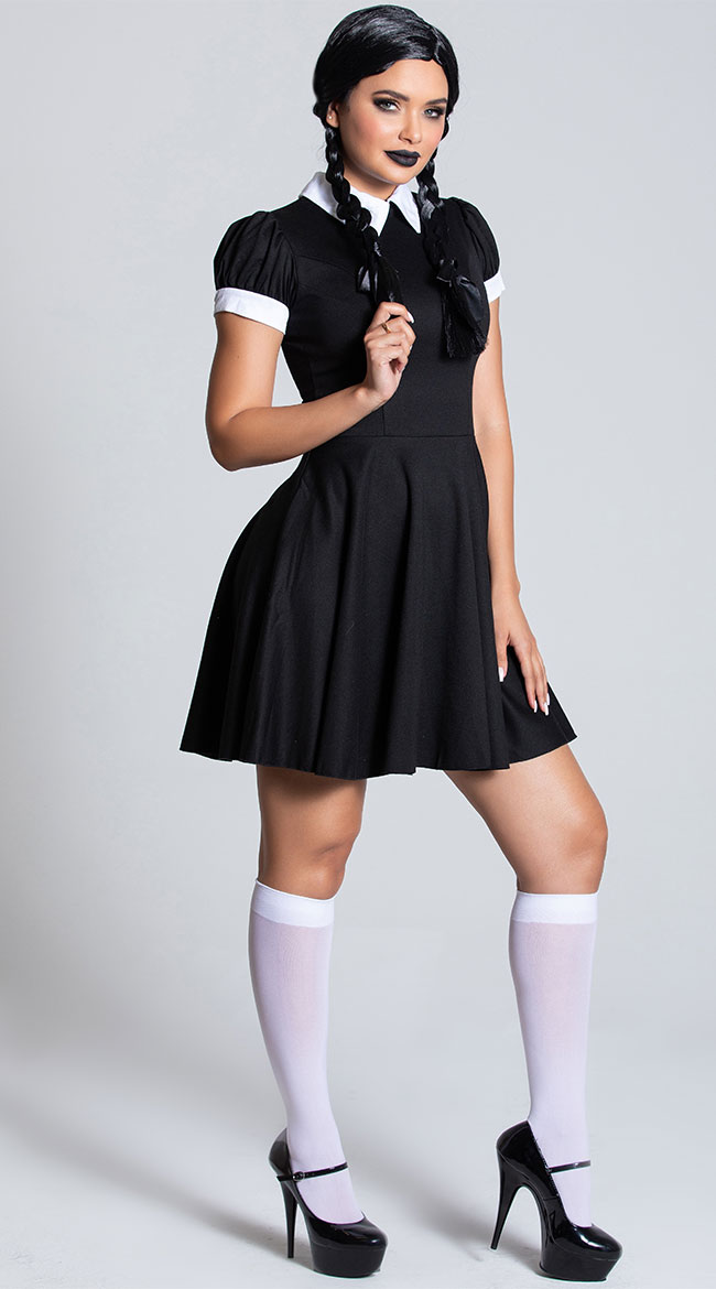 Gothic Darling Costume, Gothic Child Costume, Evil Child Costume