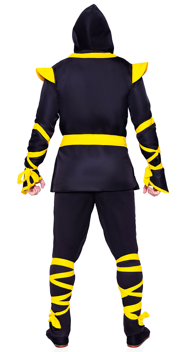 Men's Hidden Warrior Costume, Sexy Mens Ninja Costume-Yandy.com