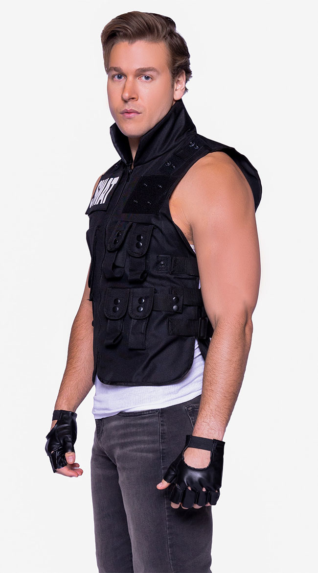 Men's SWAT Commander Costume, Men's SWAT Costume - Yandy.com