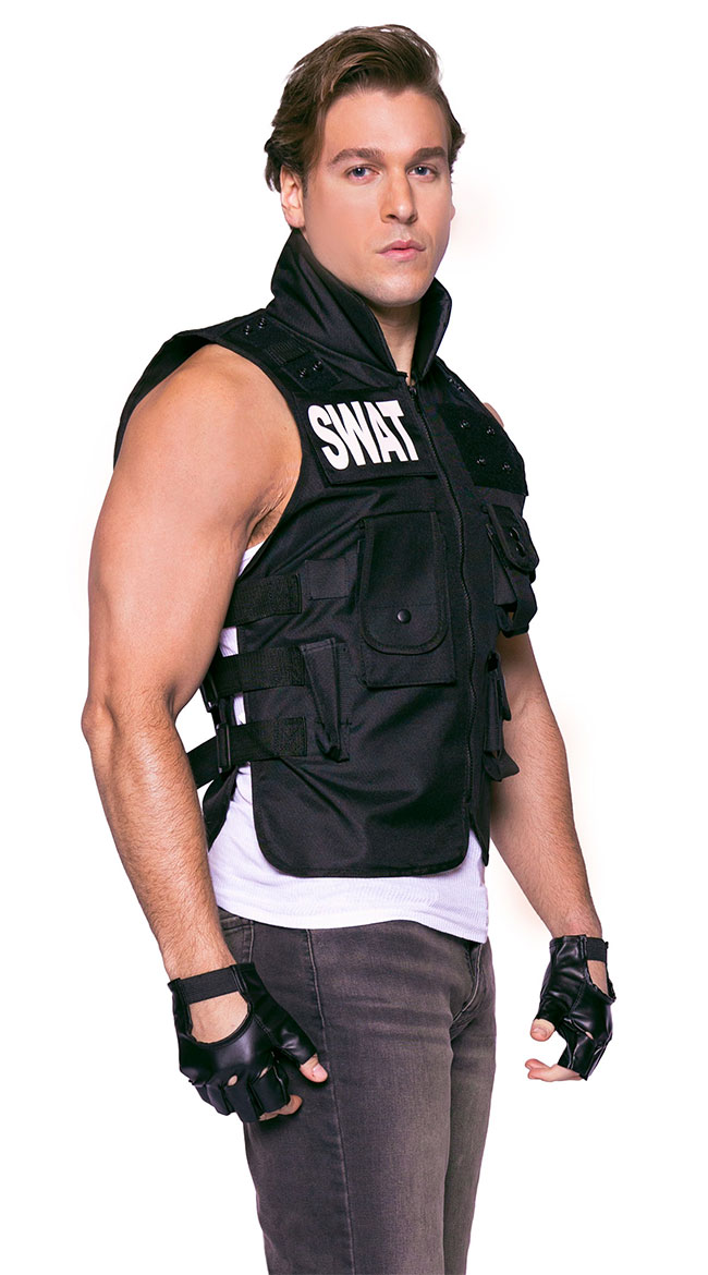 Men's SWAT Commander Costume, Men's SWAT Costume - Yandy.com