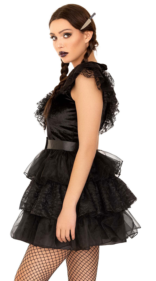 Raving Rebel Costume, Sexy Goth Girl Costume - Yandy.com