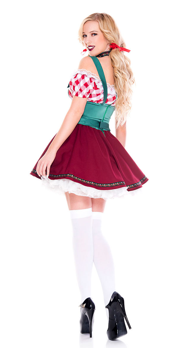 Flirty German Gal Costume, sexy German costume - Yandy.com