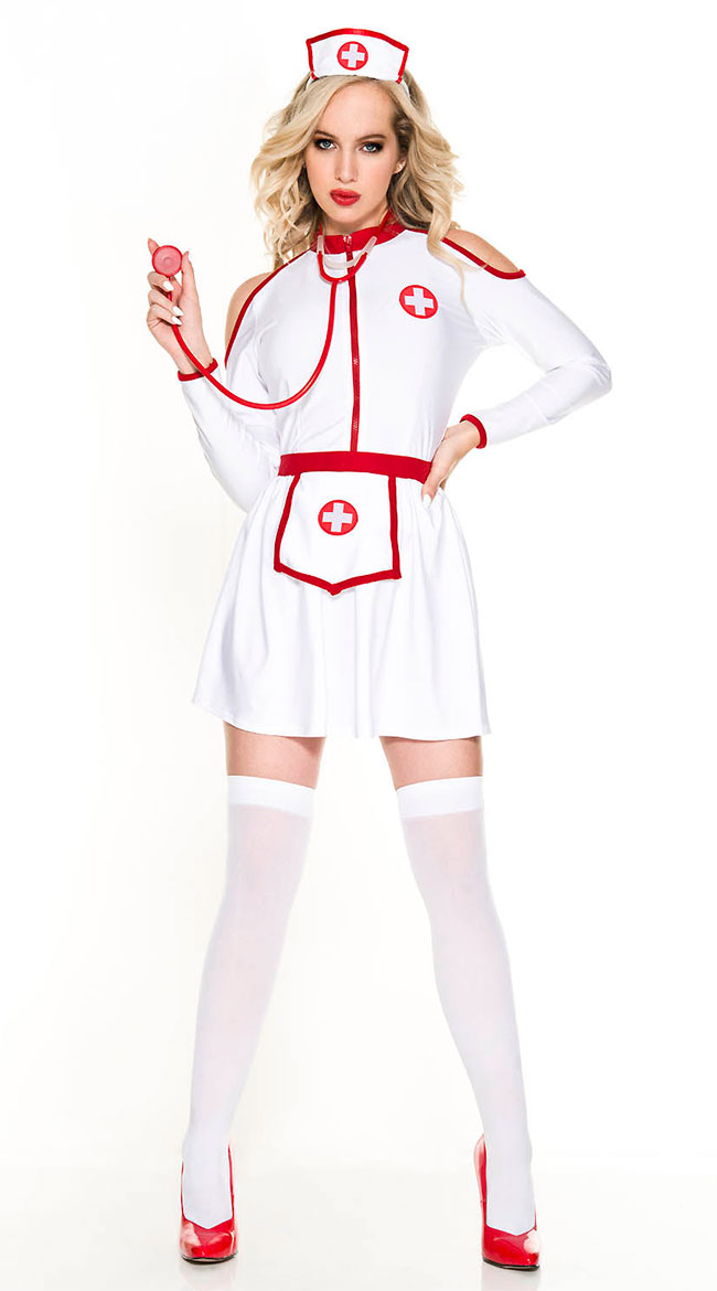Hot Shot Nurse Costume, Sexy Nurse Costume - Yandy.com