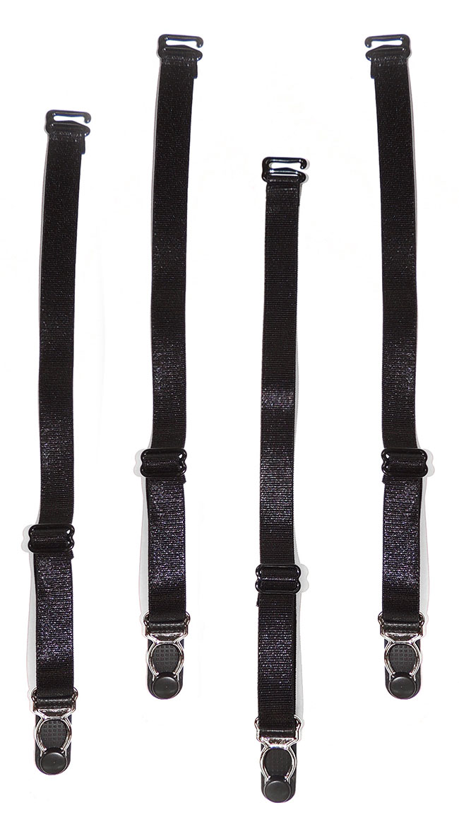 Four Piece Garter Strap Set, Extra Garter Straps, Garter Strap Set