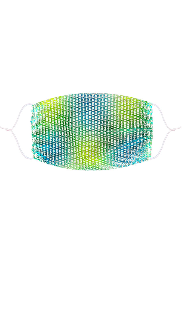 Sour Candie Jewel Mesh Face Mask, Sexy Fashion Masks - Yandy.com