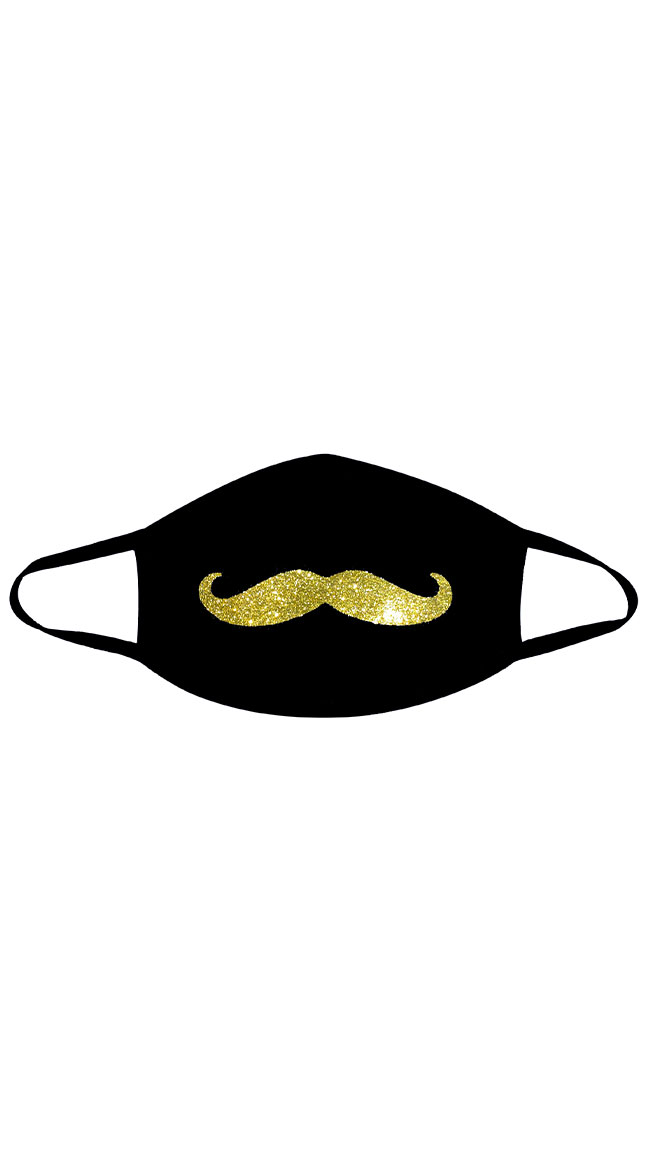 Mr. Mustache Face Mask, Stylish Face Mask - Yandy.com