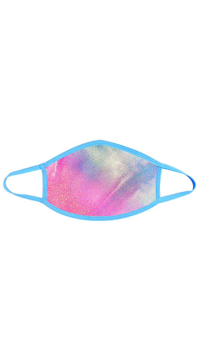 Pastel Color Burst Face Mask, Stylish Face Mask - Yandy.com