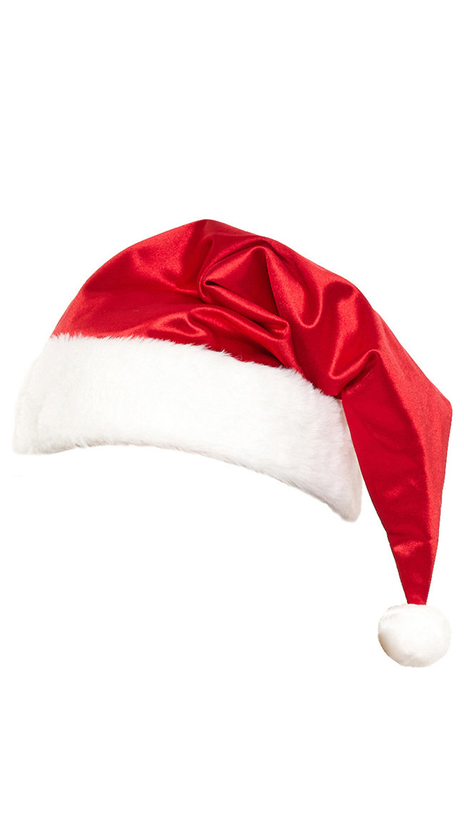 Basic Santa Hat, Red Santa Hat - Yandy.com