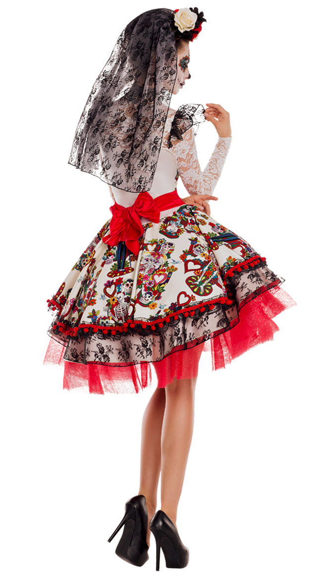 La Novia Bride Costume, Day of the Dead Costume - Yandy.com