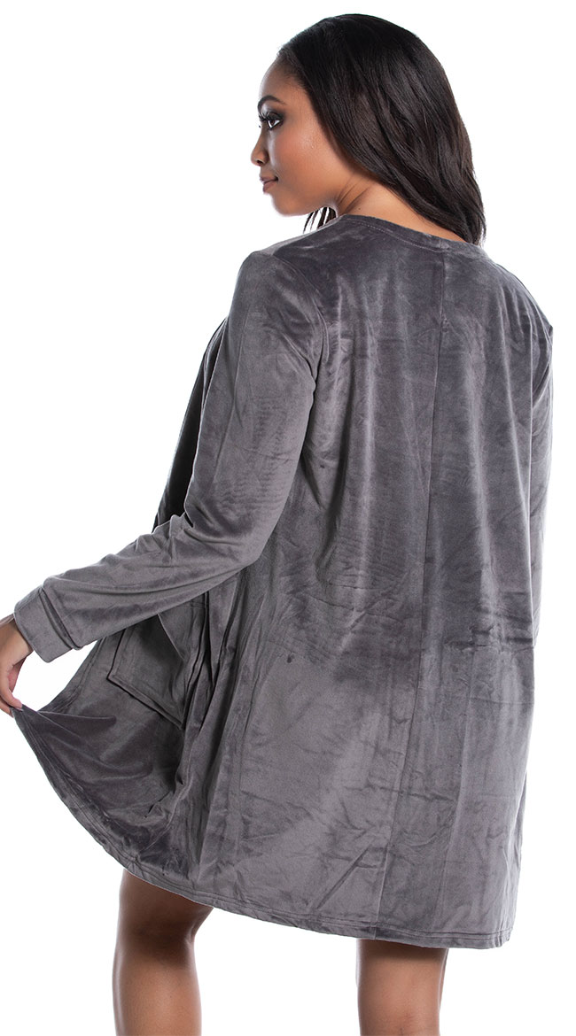 Daydreaming Velour Robe, Sexy Velour Lingerie-Yandy.com