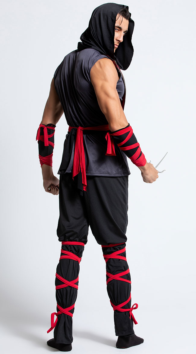 Yandy Men's Lethal Assassin Costume, men's ninja costume - Yandy.com