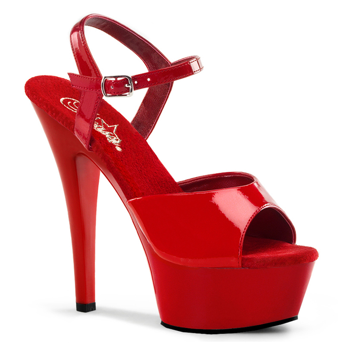 6 Inch Spike Heel Platform Sandal, 6