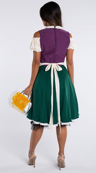 Bavarian Beer Maid Costume, green beer girl costume - Yandy.com