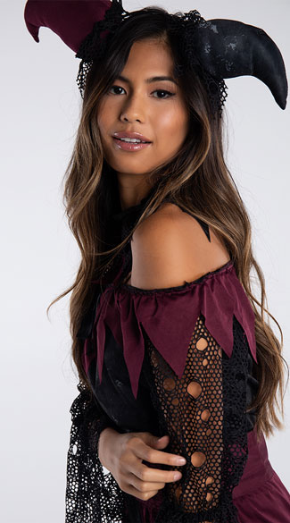 Psycho Jester Costume, Scary Jester Clown Costume - Yandy.com