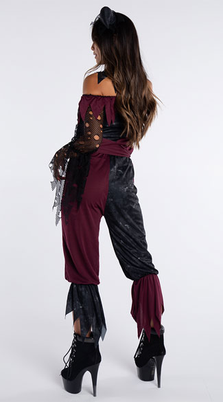 Psycho Jester Costume, Scary Jester Clown Costume - Yandy.com