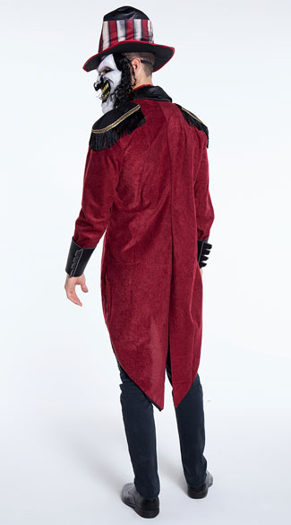 Men's Wicked Ringmaster Costume, Men's Scary Circus Costume - Yandy.com