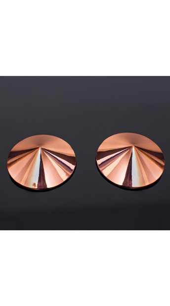 Round Rose Gold Pasties, Rose Gold Round Pasties - Yandy.com
