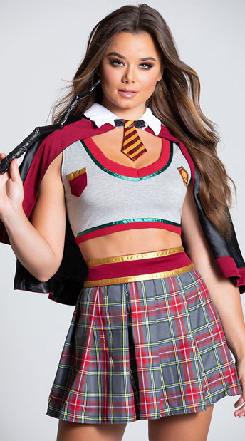 Spellbinding School Girl Costume, Magical School Girl Costume - Yandy.com