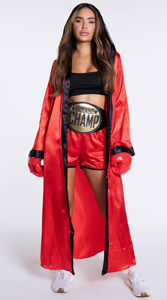 Boxing Ring Babe Costume, Sexy Boxer Costume - Yandy.com
