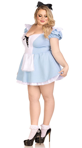 Plus Size Storybook Alice Costume, Plus Size Sexy Alice Costume - Yandy.com