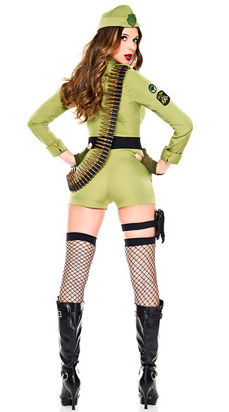 Army Sergeant Hottie Costume Sexy Army Costume