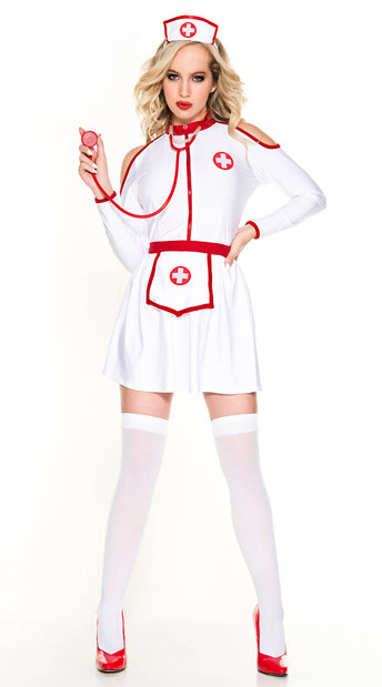 Hot Shot Nurse Costume, Sexy Nurse Costume - Yandy.com