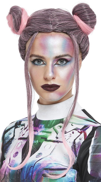Space Buns Wig, Festival Wig Accessory - Yandy.com